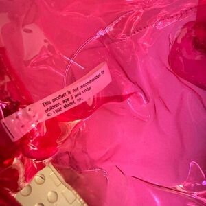 Barbie | Bags | Vintage 9s Barbie Pink Clear Plastic Pvc Backpack ...